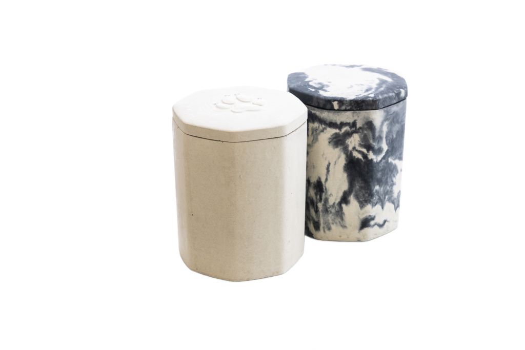 Concrete Memory Urn - Compagnons Éternels